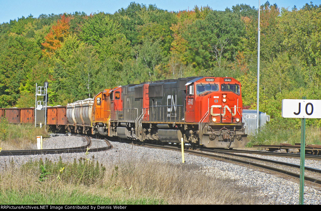 CN 5640, CN's Valley Sub.